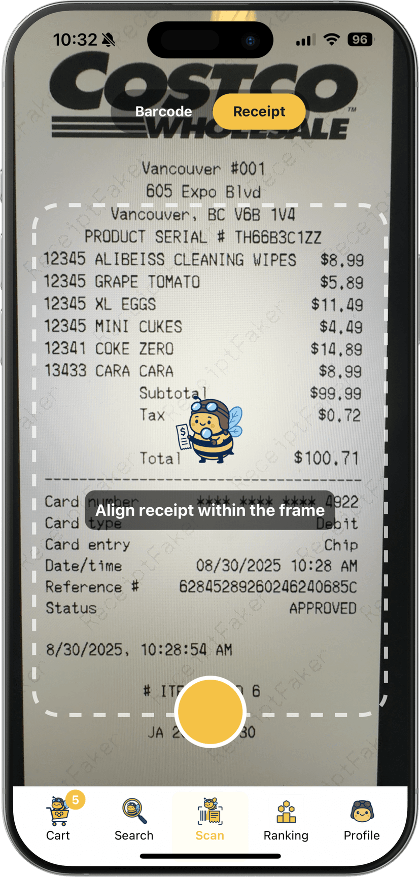 Beezly — Local price intelligence from receipts and barcodes